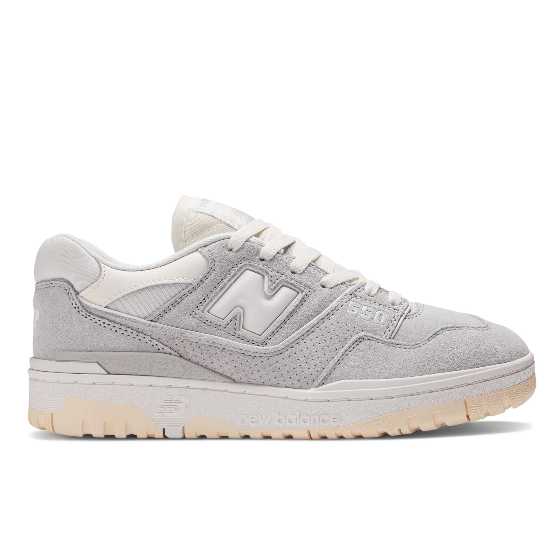 New Balance BB550 Grau/Weiß (BB550SLB)